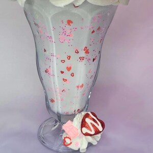 Fake Extreme Milkshake: Valentine's Day Centerpiece, Food Prop - Etsy