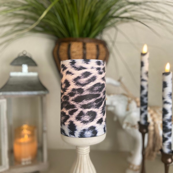 Leopard Candles Png - Etsy