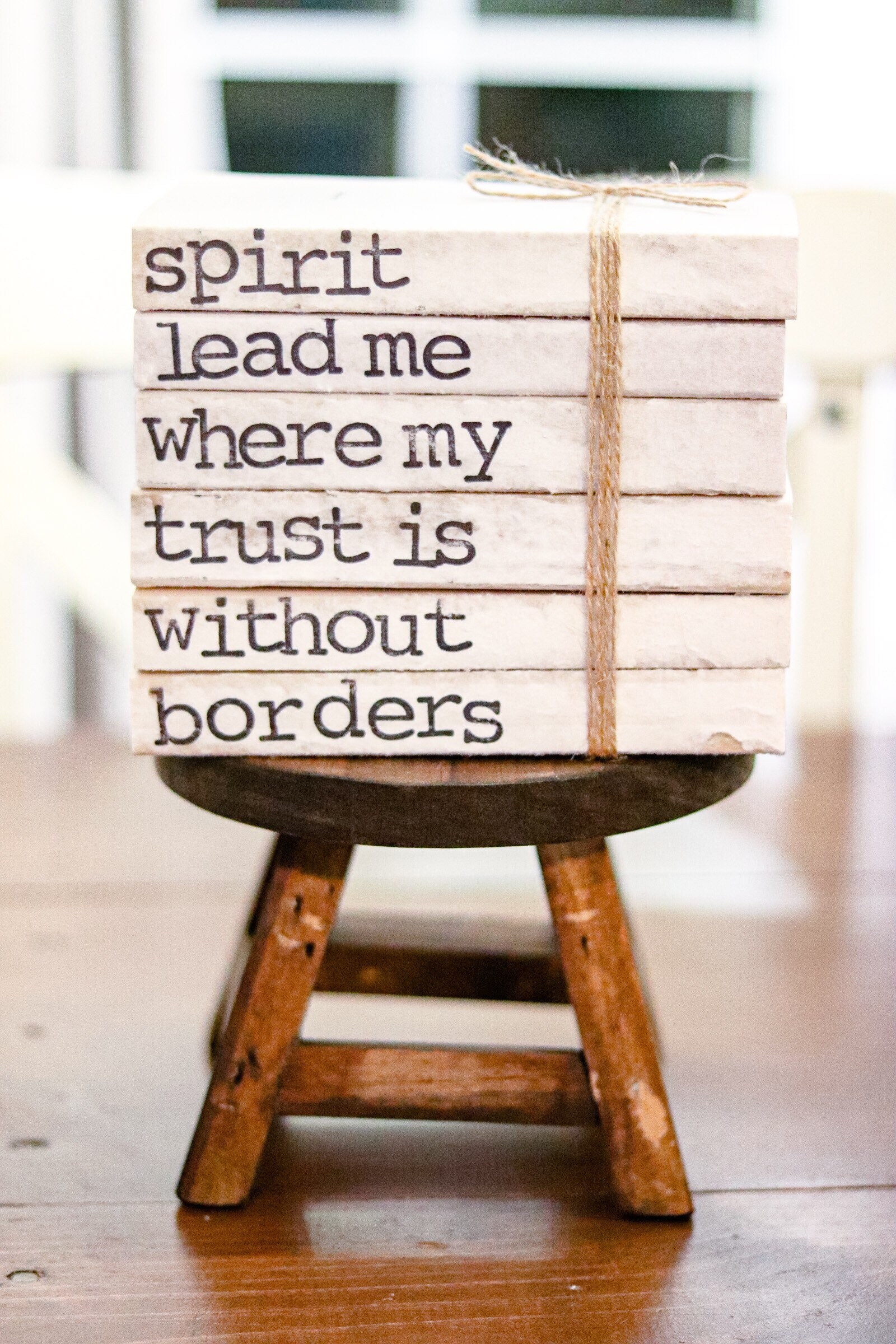 Bookstacks Inspirational Bookstacks Farmhouse Bookstacks - Etsy Ireland