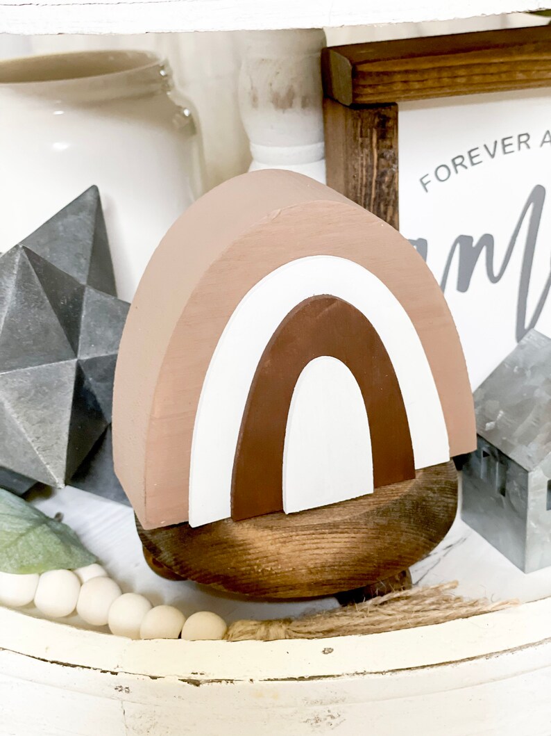 Neutral Rainbow Rainbow Decor Neutral Decor Neutral Theme - Etsy