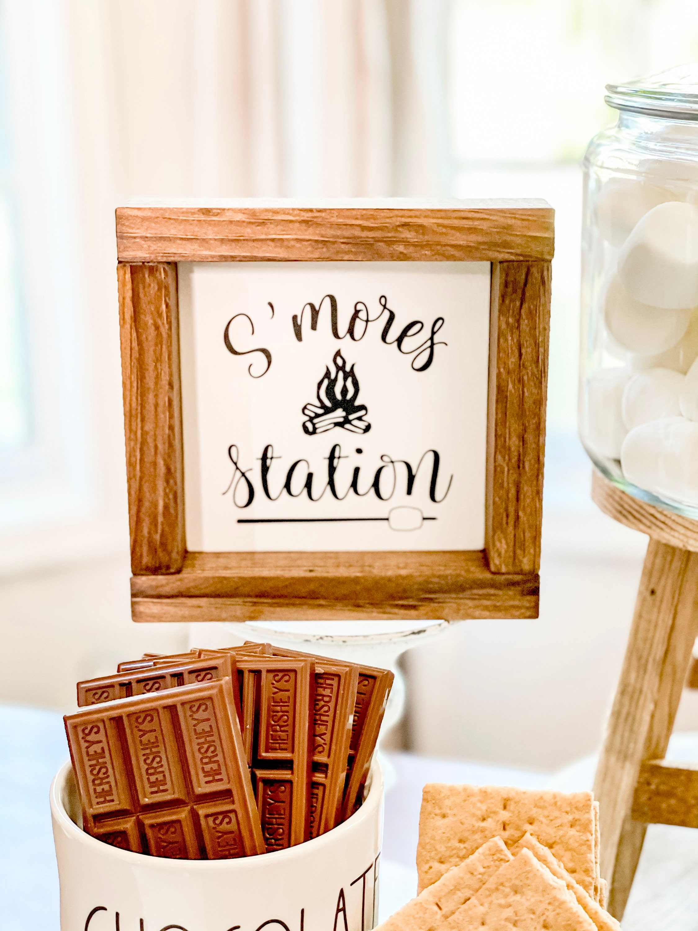 Smores Sign Smores Decor Fall Decor Smores Theme - Etsy