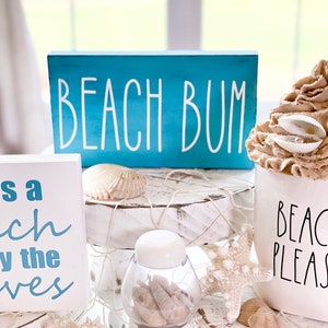 Beach Sign, Beach Decor, Summer Decor, Beach Theme, Farmhouse Signs ...