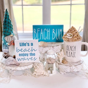 Beach Sign, Beach Decor, Summer Decor, Beach Theme, Farmhouse Signs ...