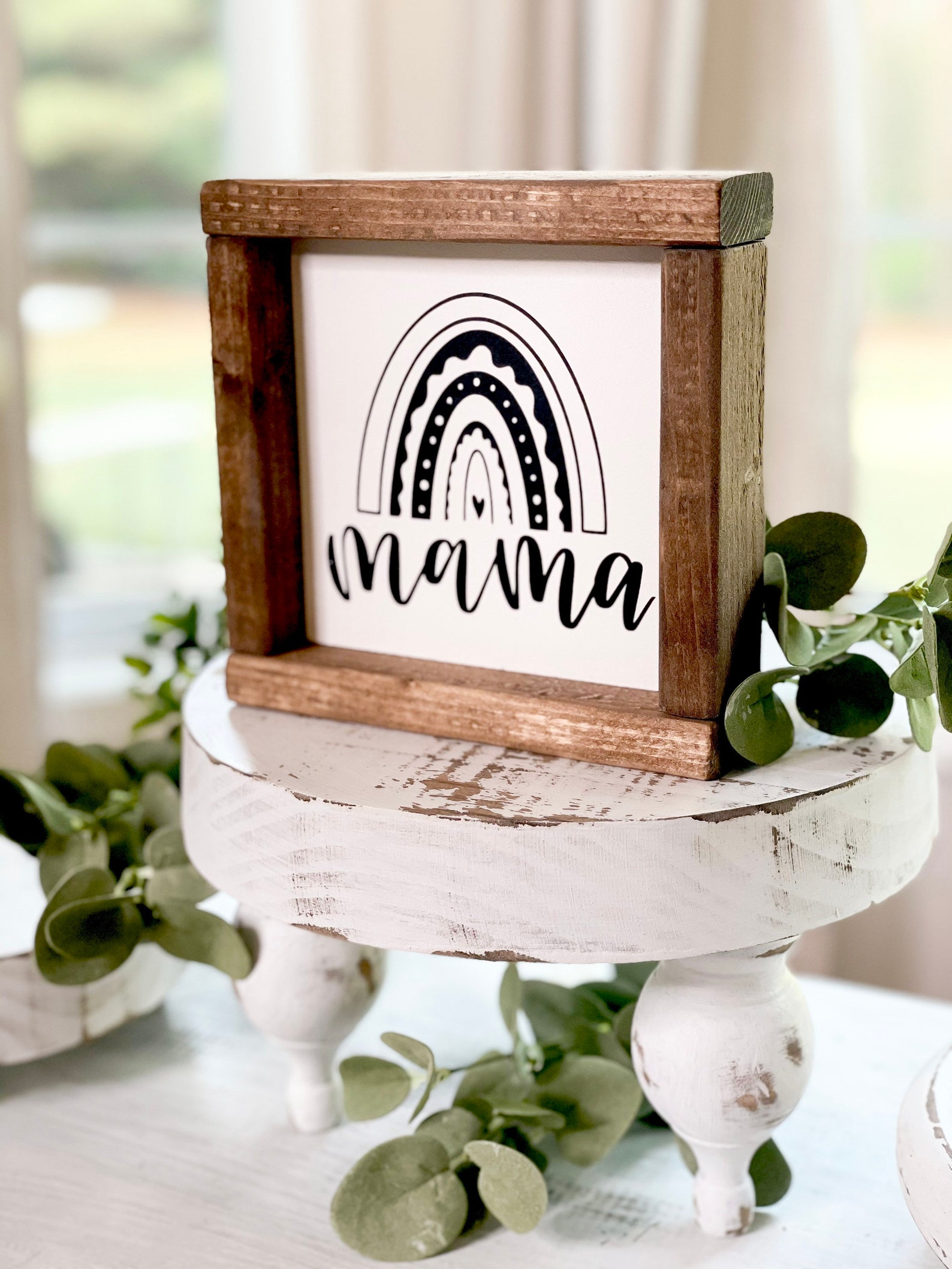 Mama Sign Mothers Day Sign Mom Signs Mothers Day Gift | Etsy