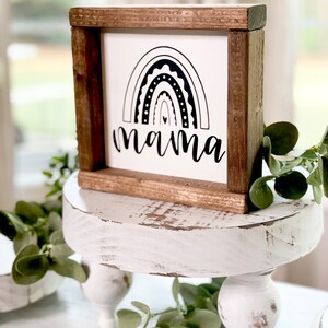 Mama Sign, Mother’s Day Sign, Mom Signs, Mother’s Day Gift, Farmhouse ...