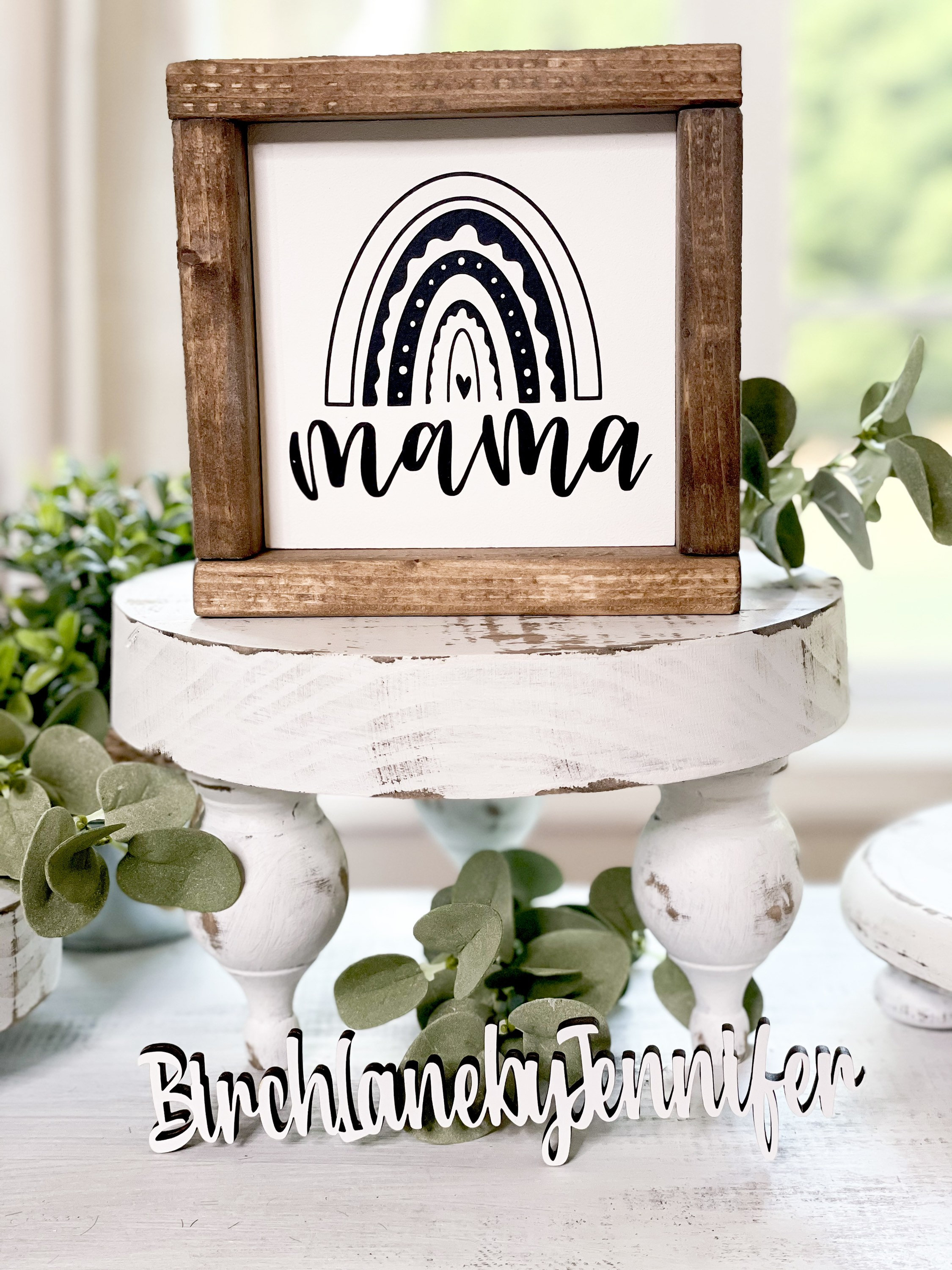 Mama Sign Mothers Day Sign Mom Signs Mothers Day Gift | Etsy