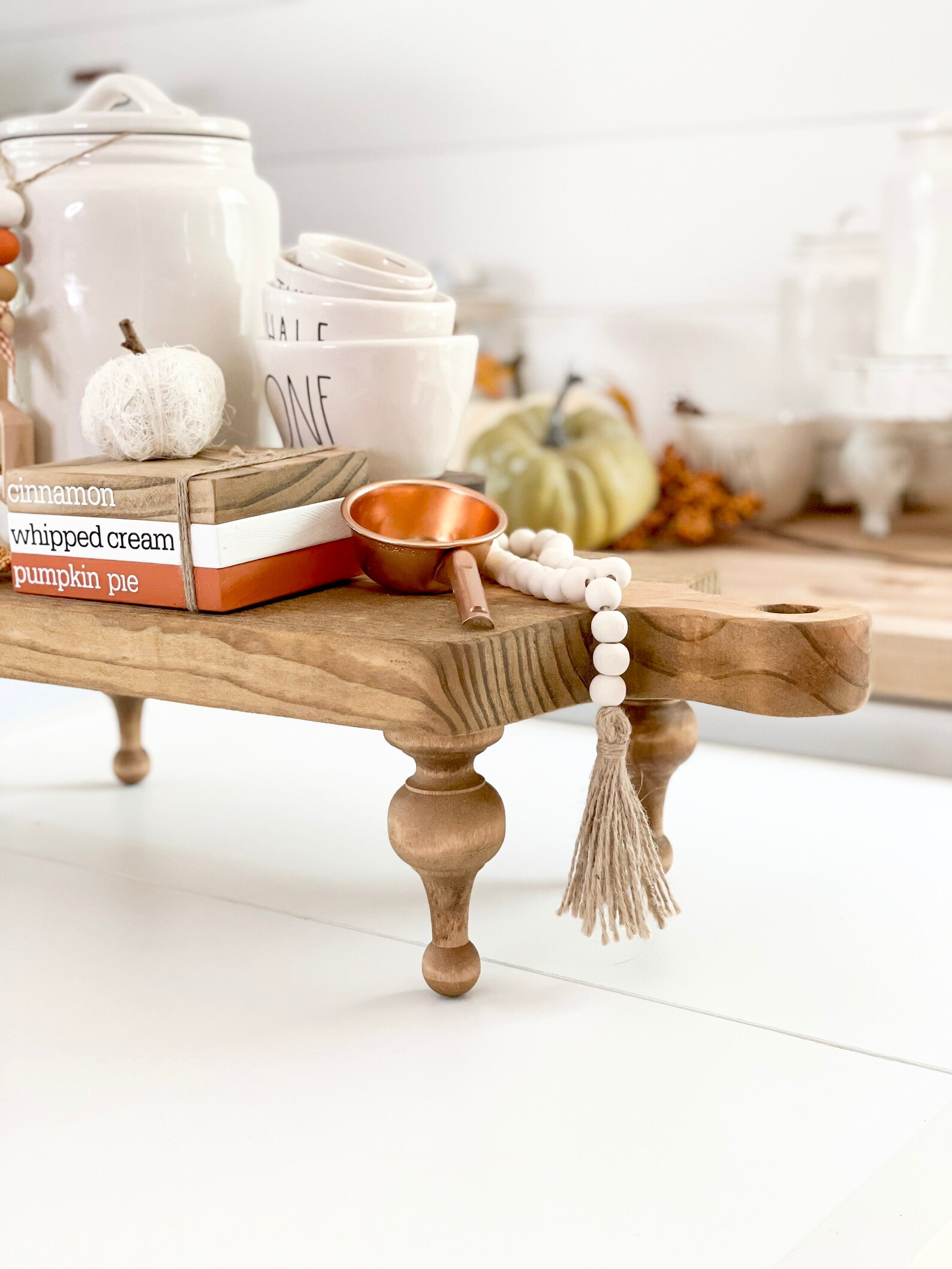 Cutting Board Riser Riser Farmhouse Riser Pedestal Riser - Etsy