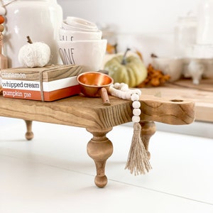 Cutting Board Riser, Riser, Farmhouse Riser, Pedestal Riser, Cutting ...