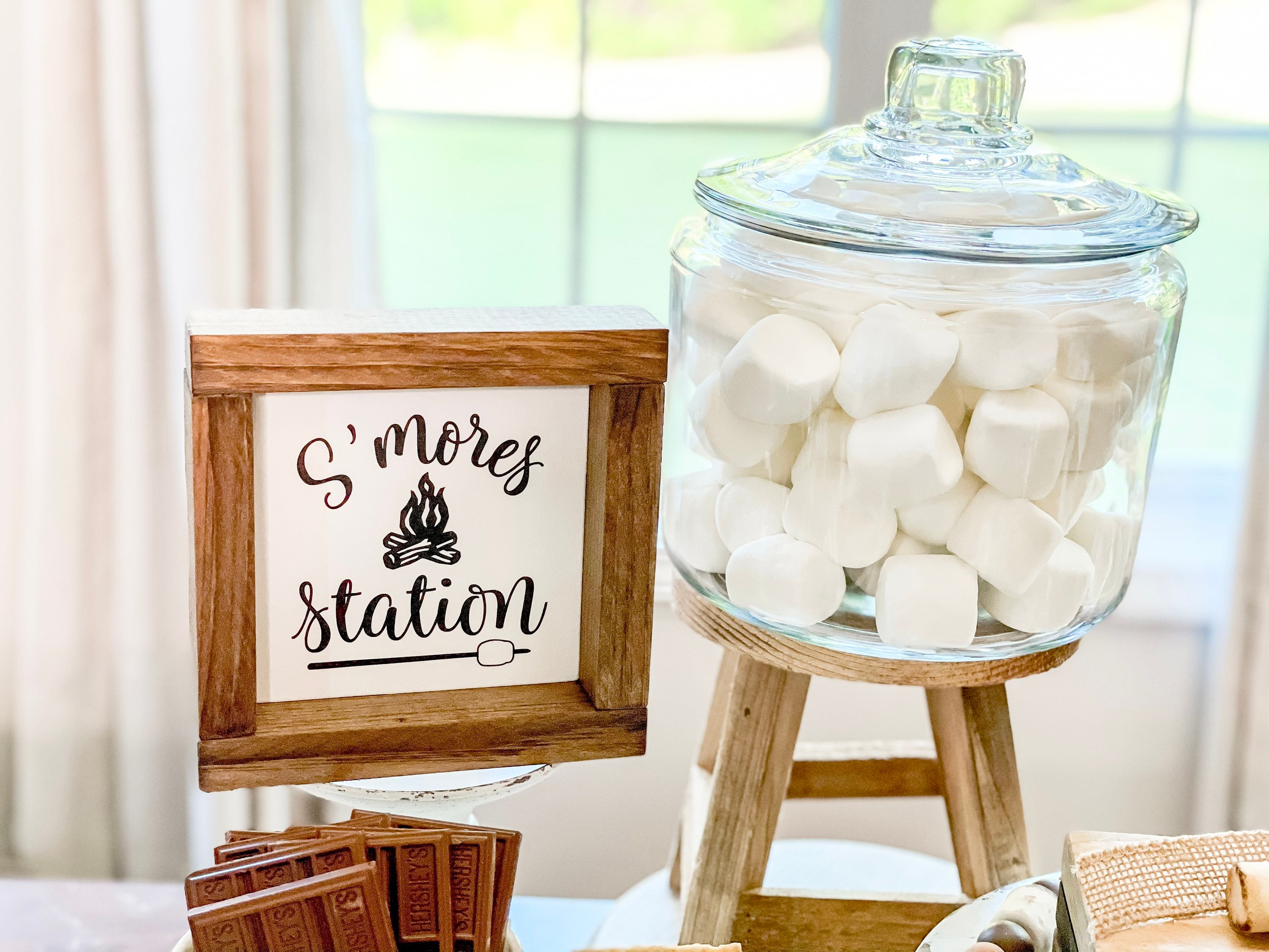 Smores Sign Smores Decor Fall Decor Smores Theme - Etsy