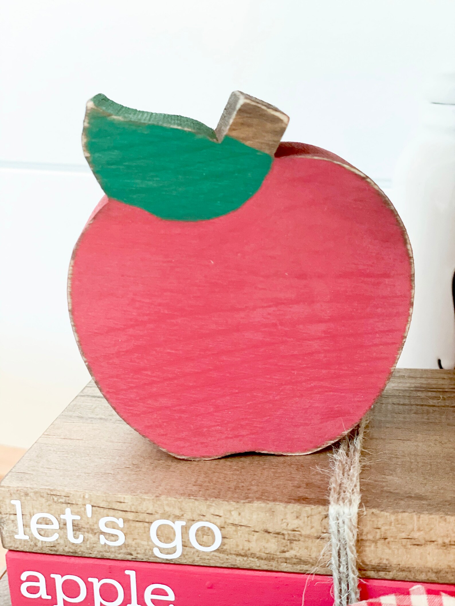 Apples, Wooden Apples, Fall Tiered Tray Decor, Fall Decor, Apple Decor ...