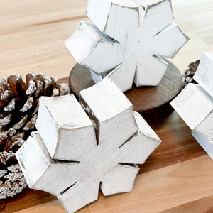 Wood Snowflake, Winter Decor, Christmas Decor, Snowflakes, Rustic ...