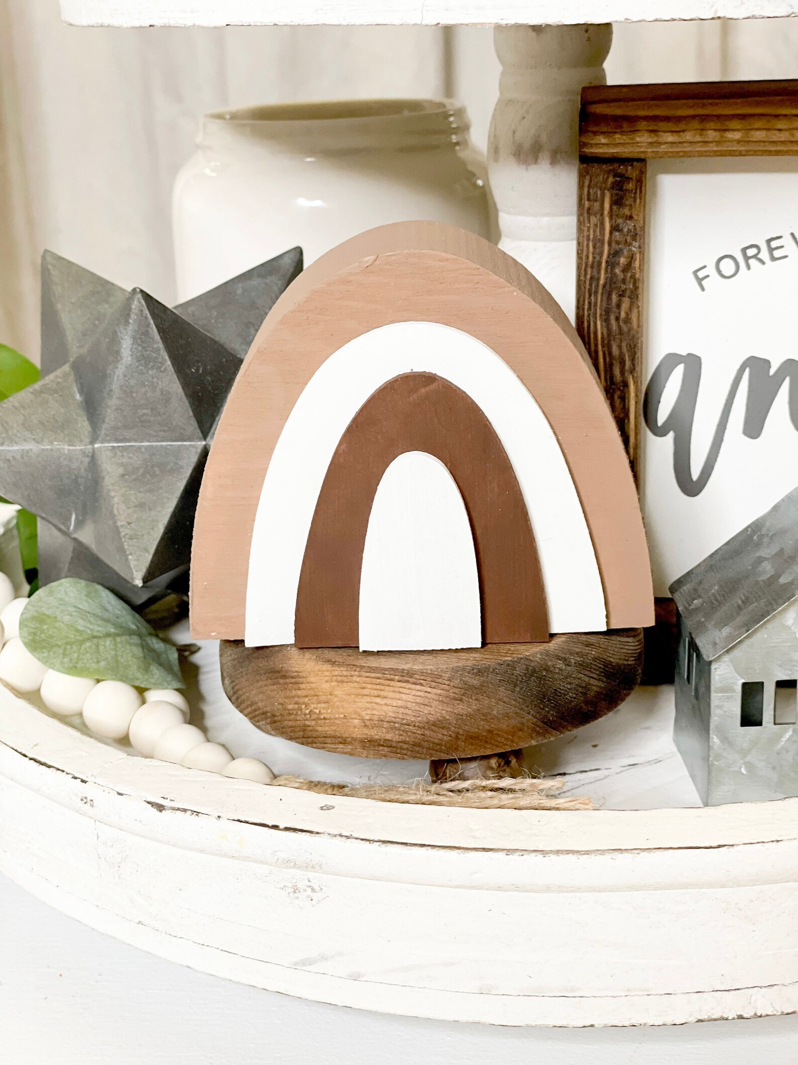 Neutral Rainbow Rainbow Decor Neutral Decor Neutral Theme - Etsy