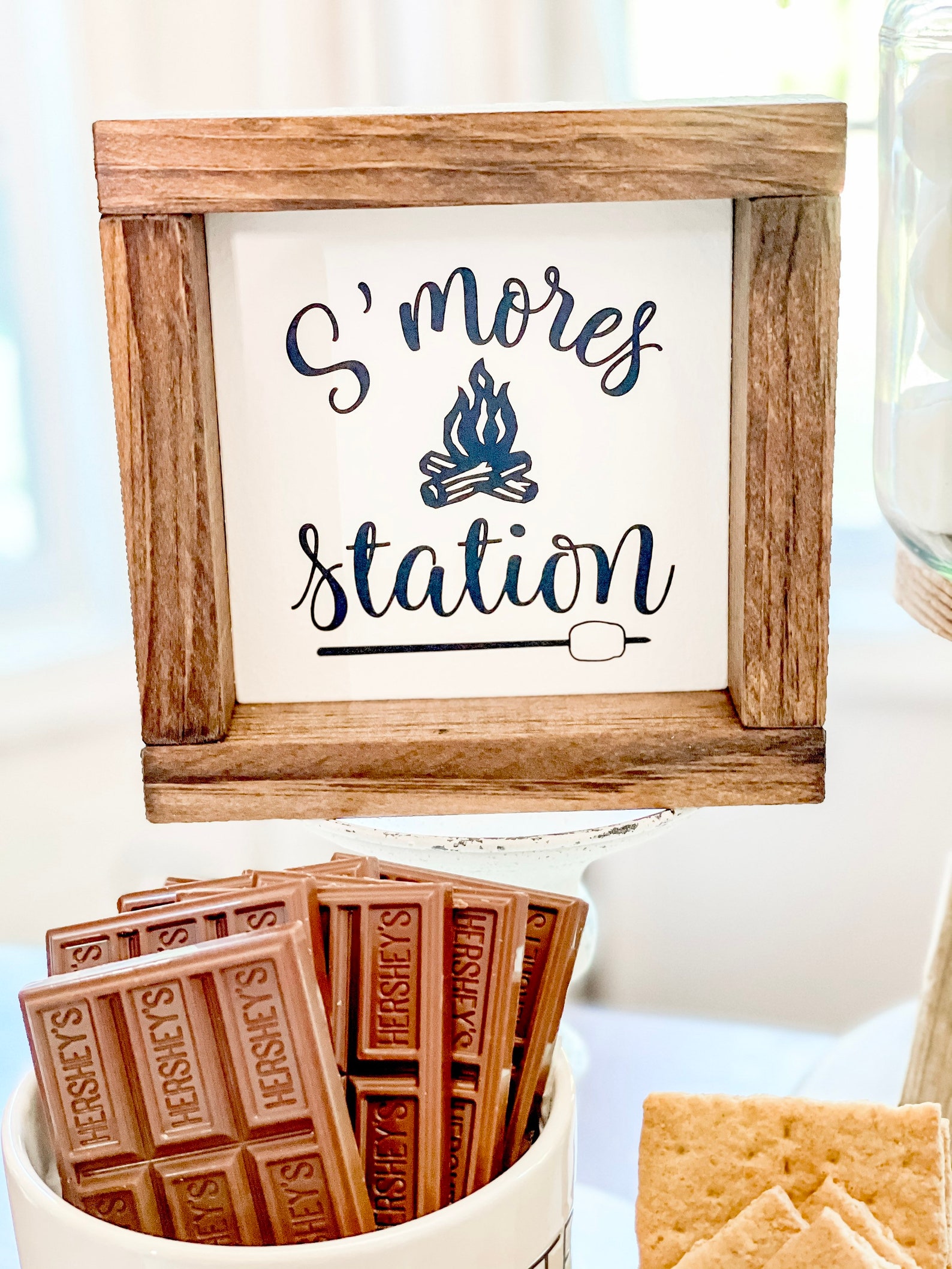 Smores Sign Smores Decor Fall Decor Smores Theme - Etsy