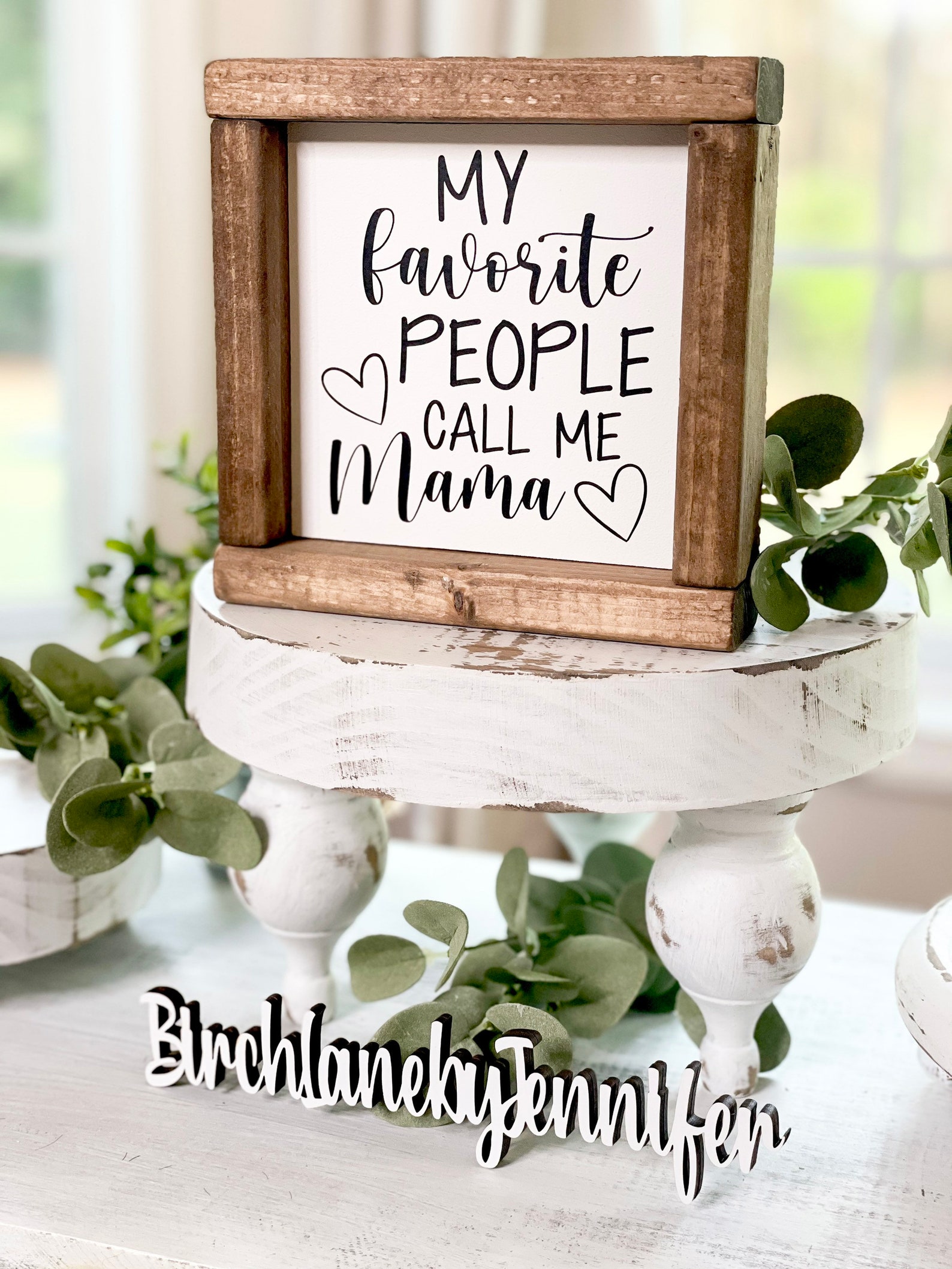 Mama Sign Mothers Day Sign Mom Signs Mothers Day Gift | Etsy