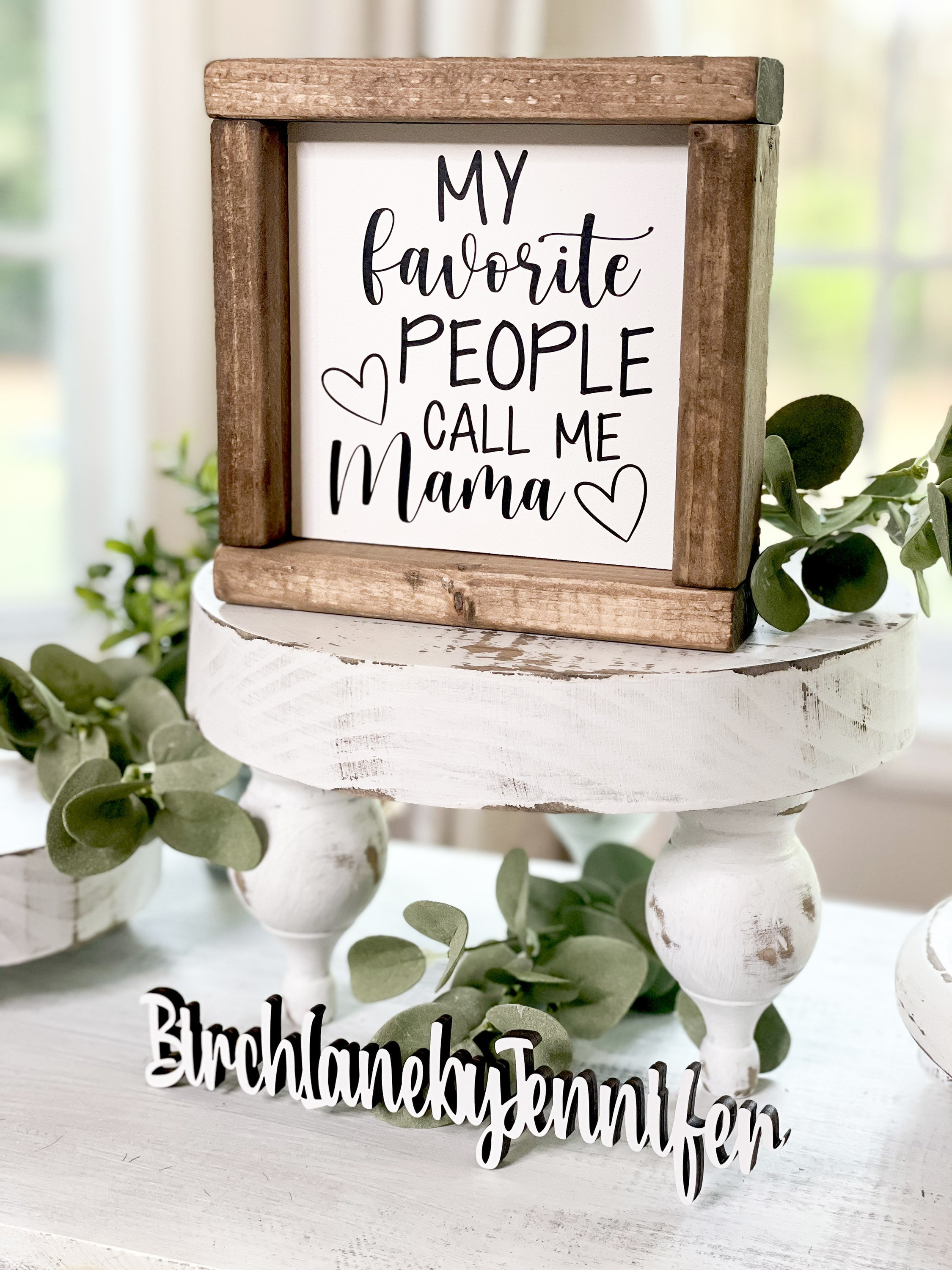 Mama Sign Mothers Day Sign Mom Signs Mothers Day Gift | Etsy