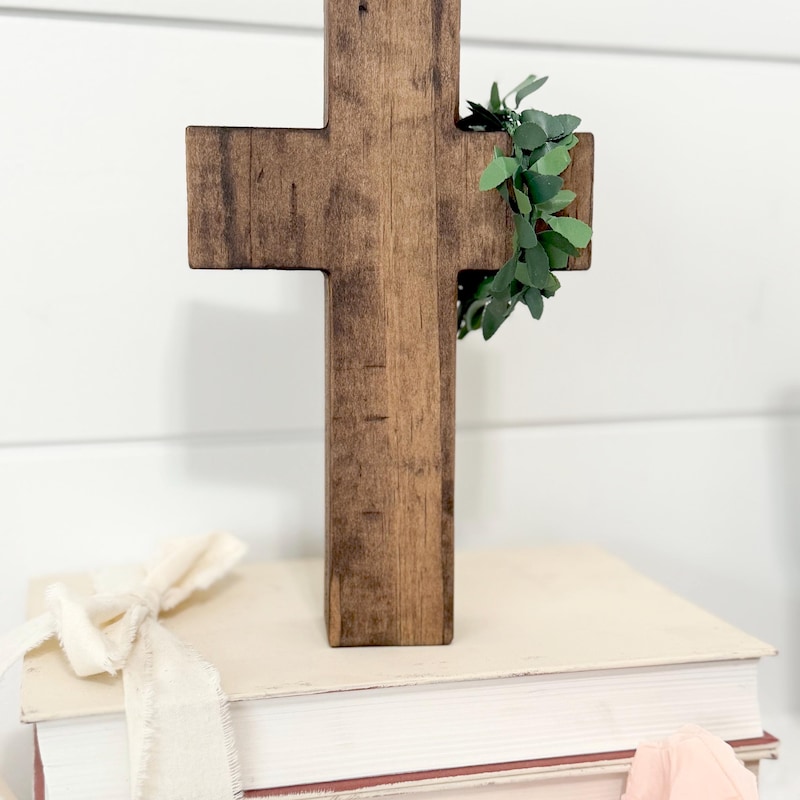 Wooden Cross Table Top - Etsy