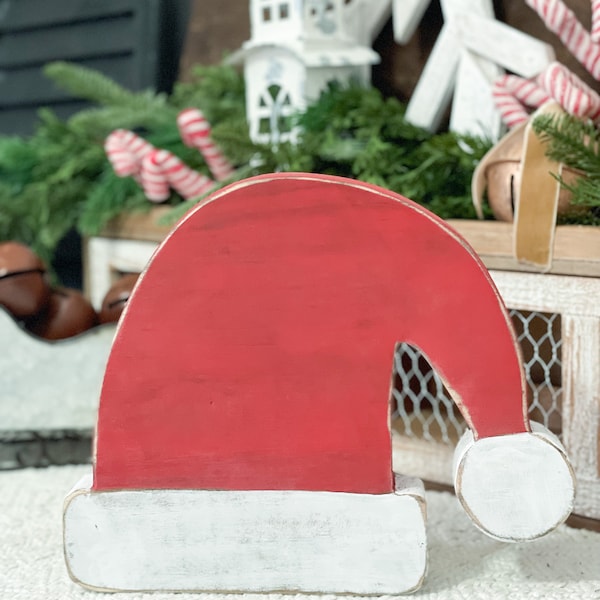 Wooden Santa Hat - Etsy