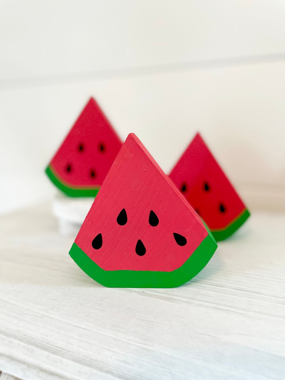 Watermelon, Watermelon Wood Cutout, Tiered Tray Decor, Watermelon Tray ...