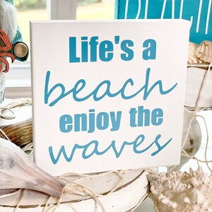 Beach Sign, Beach Decor, Summer Decor, Beach Theme, Farmhouse Signs ...