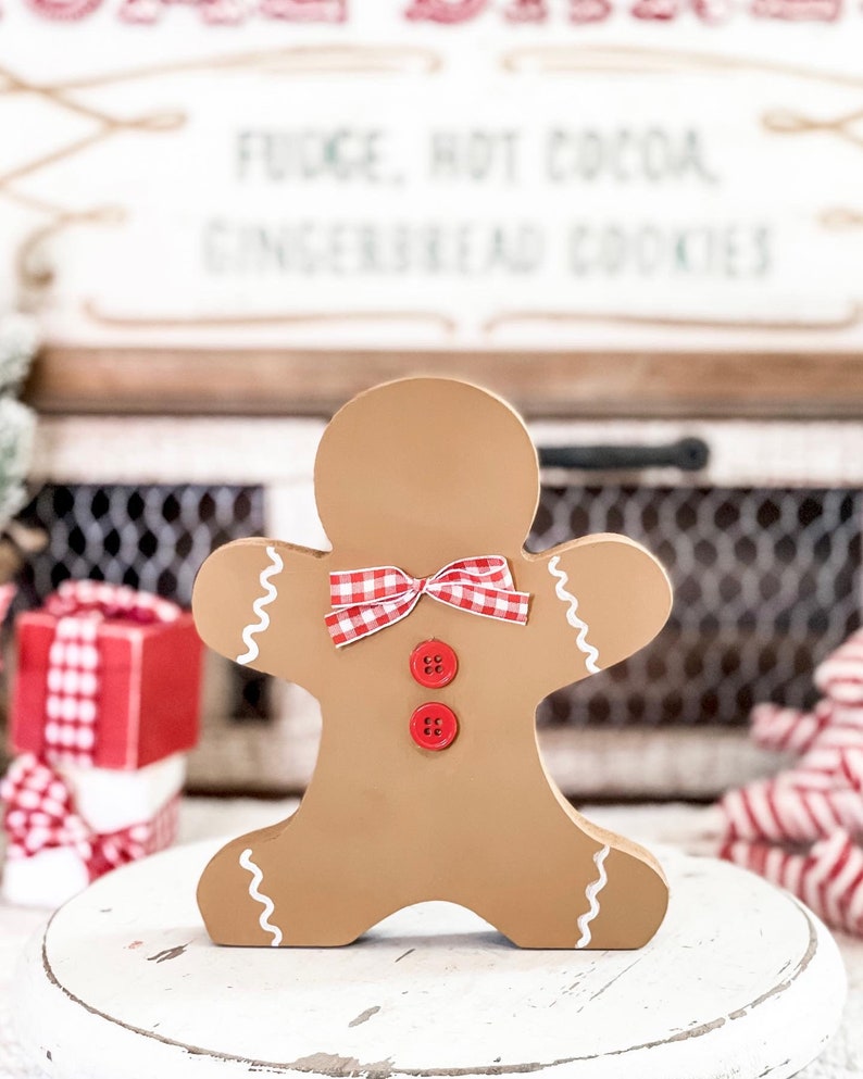 Gingerbread Man, Christmas Kitchen, Holiday Decor, Christmas Decor ...