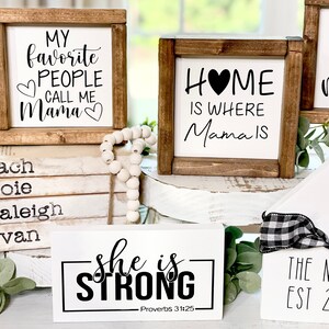 Mama Sign, Mother’s Day Sign, Mom Signs, Mother’s Day Gift, Farmhouse ...