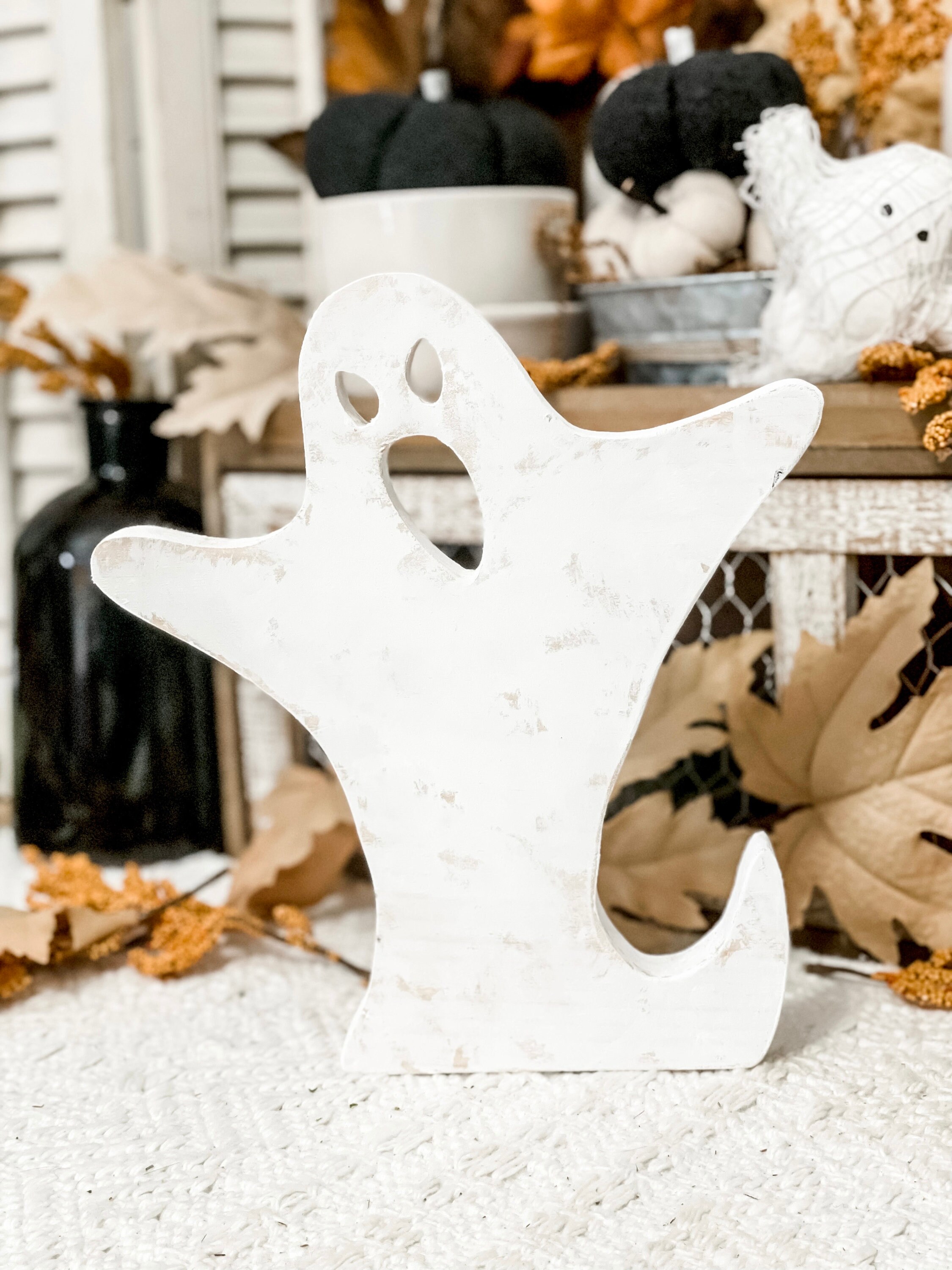Wood Ghost, Ghost Decor, Halloween Decor, Spooky Decor, Halloween ...
