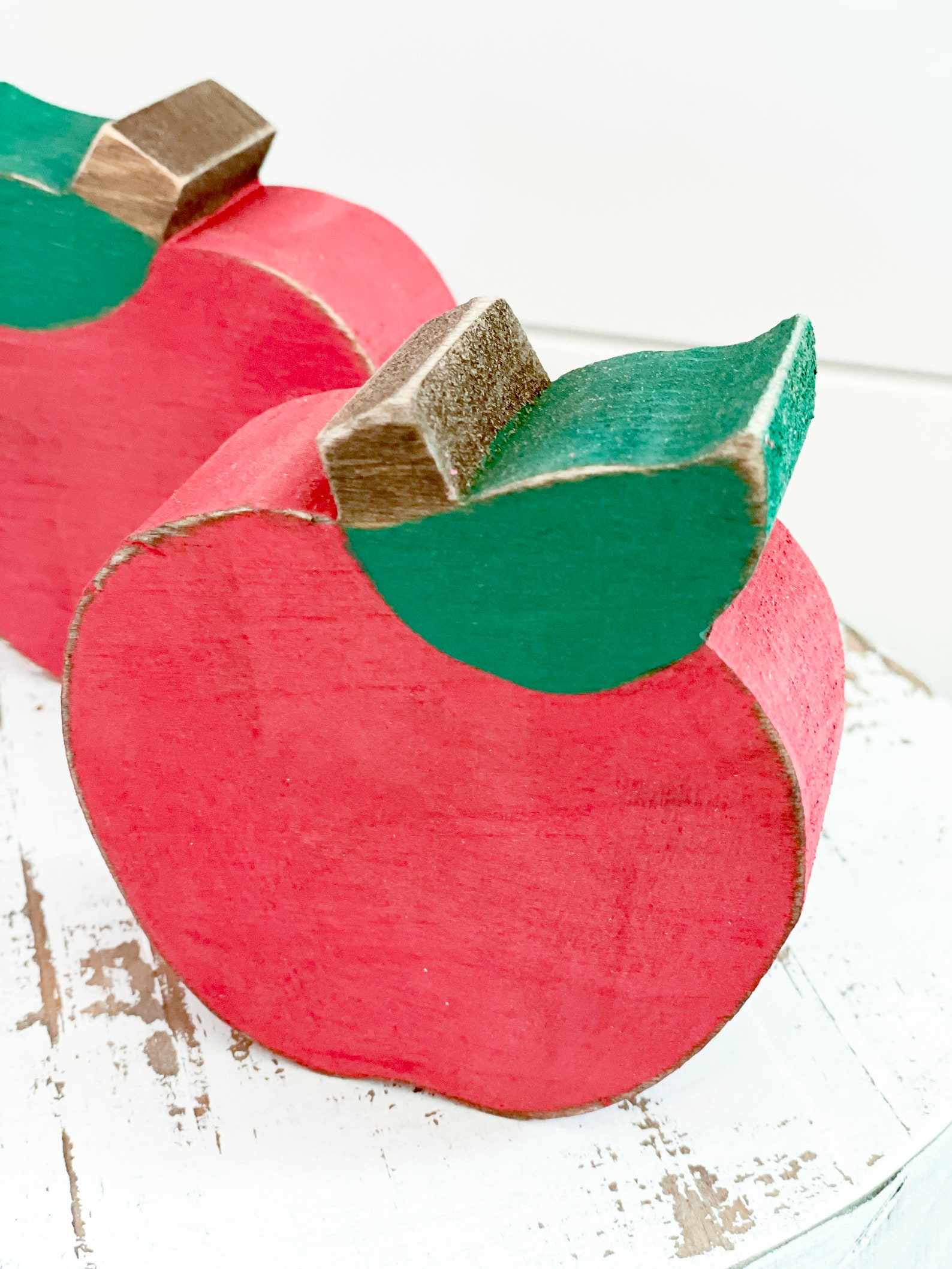 Apples, Wooden Apples, Fall Tiered Tray Decor, Fall Decor, Apple Decor ...