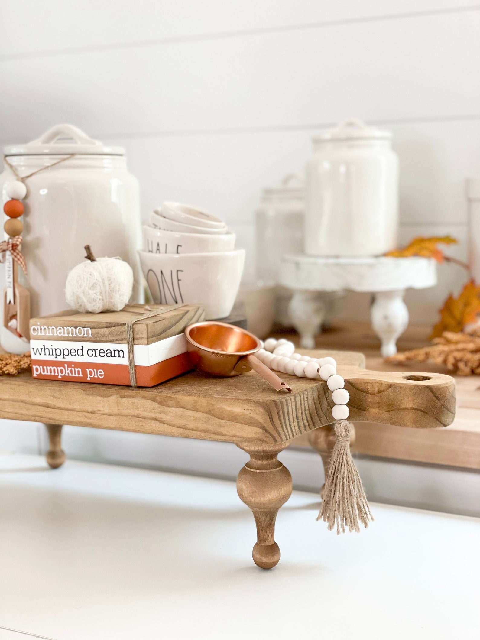 Cutting Board Riser Riser Farmhouse Riser Pedestal Riser - Etsy