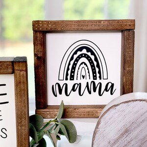 Mama Sign, Mother’s Day Sign, Mom Signs, Mother’s Day Gift, Farmhouse ...