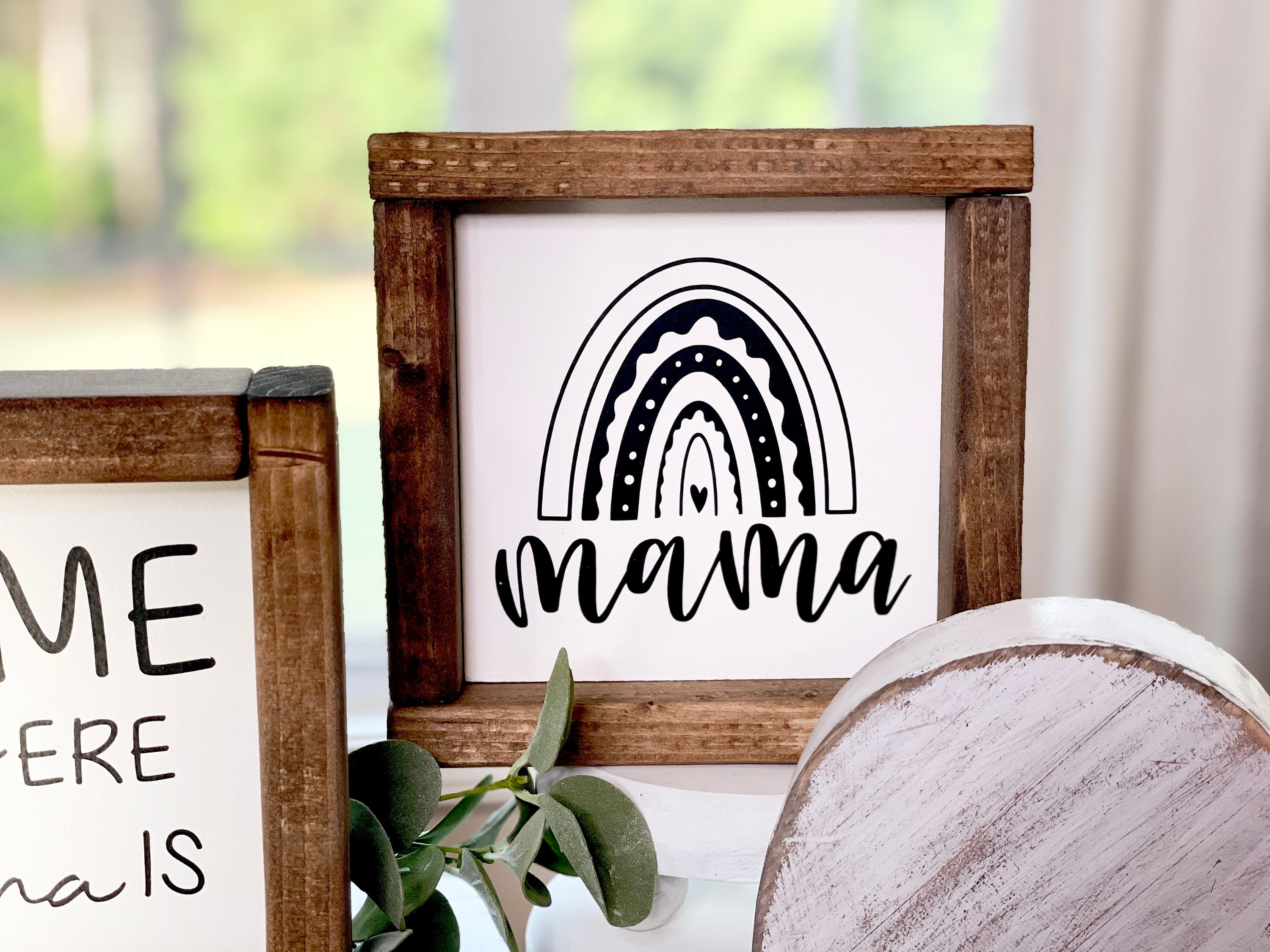 Mama Sign Mothers Day Sign Mom Signs Mothers Day Gift | Etsy