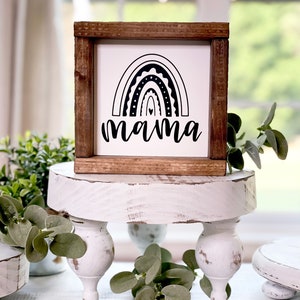 Mama Sign, Mother’s Day Sign, Mom Signs, Mother’s Day Gift, Farmhouse ...