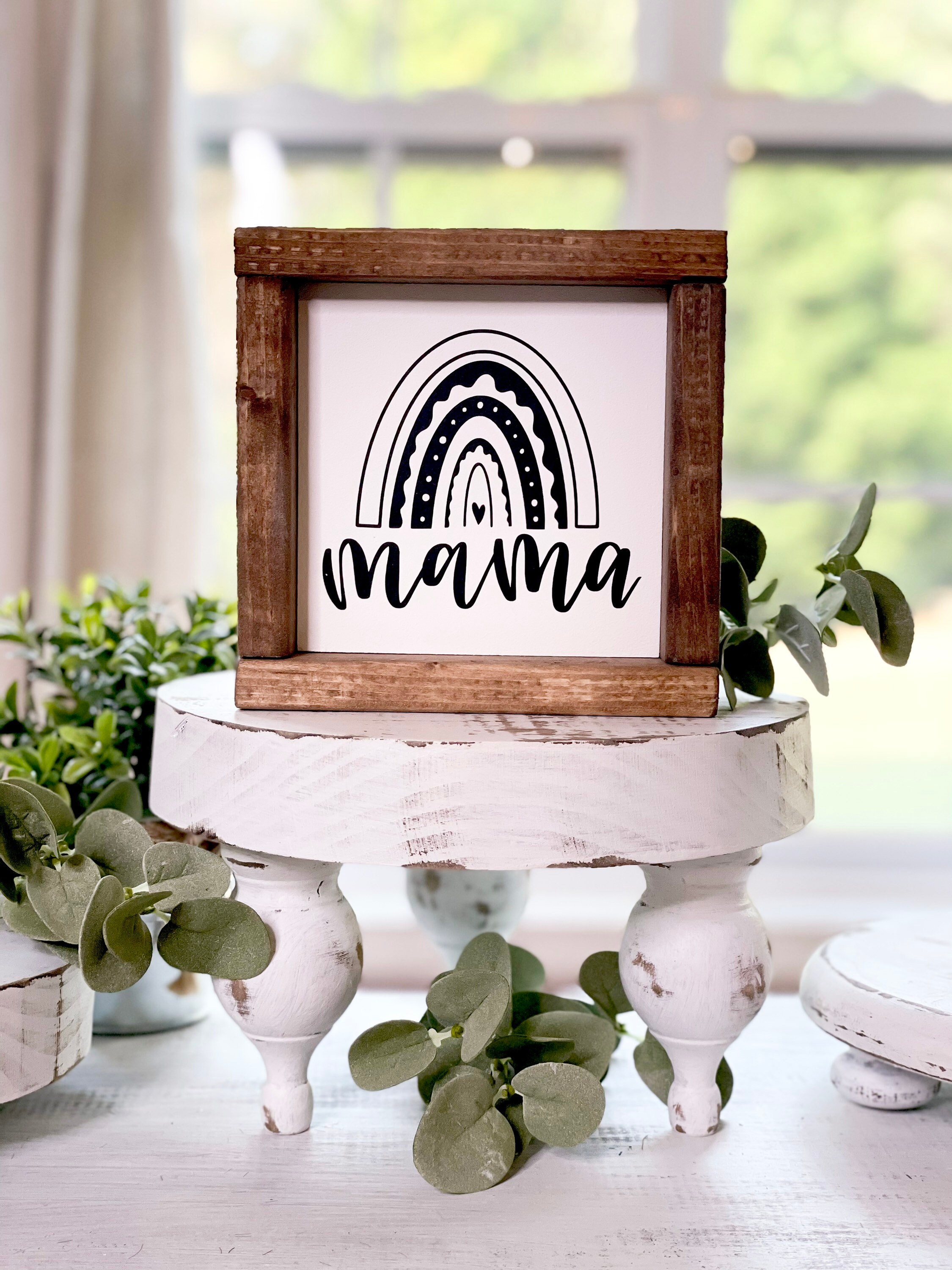 Mama Sign Mothers Day Sign Mom Signs Mothers Day Gift | Etsy