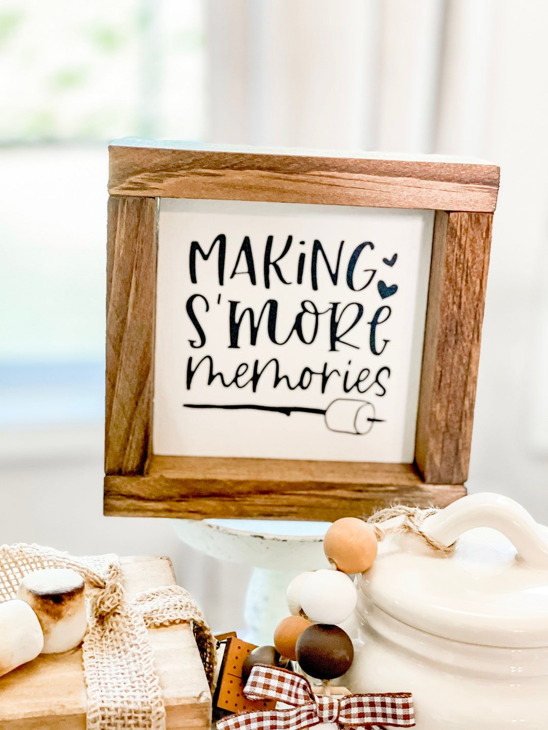 Smores Sign, S’mores Decor, Fall Decor, Smores Theme, Farmhouse Signs ...