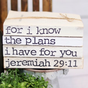 Bookstacks, Kitchen Decor, Christian Decor, Farmhouse Decor, Farmhouse ...