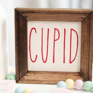 Valentine Sign Valentines Decor Cupid Sign Farmhouse - Etsy