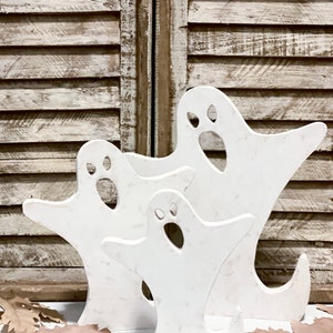 Wood Ghost, Ghost Decor, Halloween Decor, Spooky Decor, Halloween ...