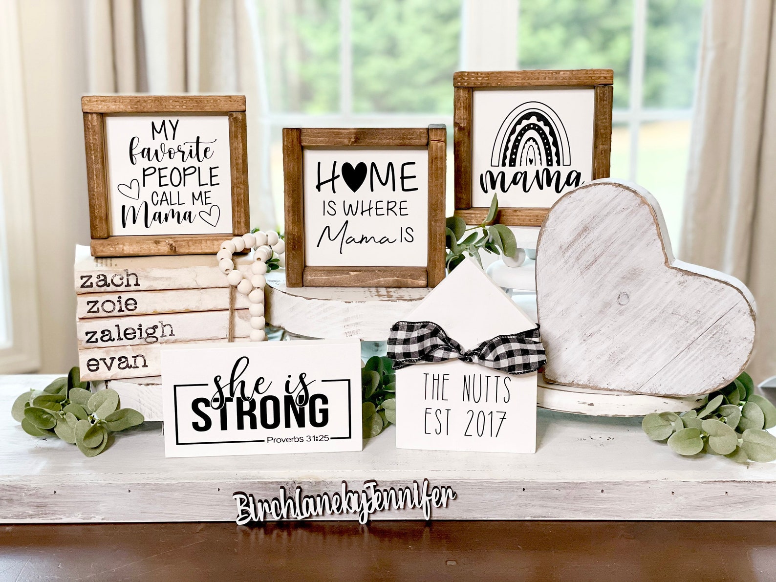 Mama sign Mothers Day sign mom signs Mothers Day gift | Etsy