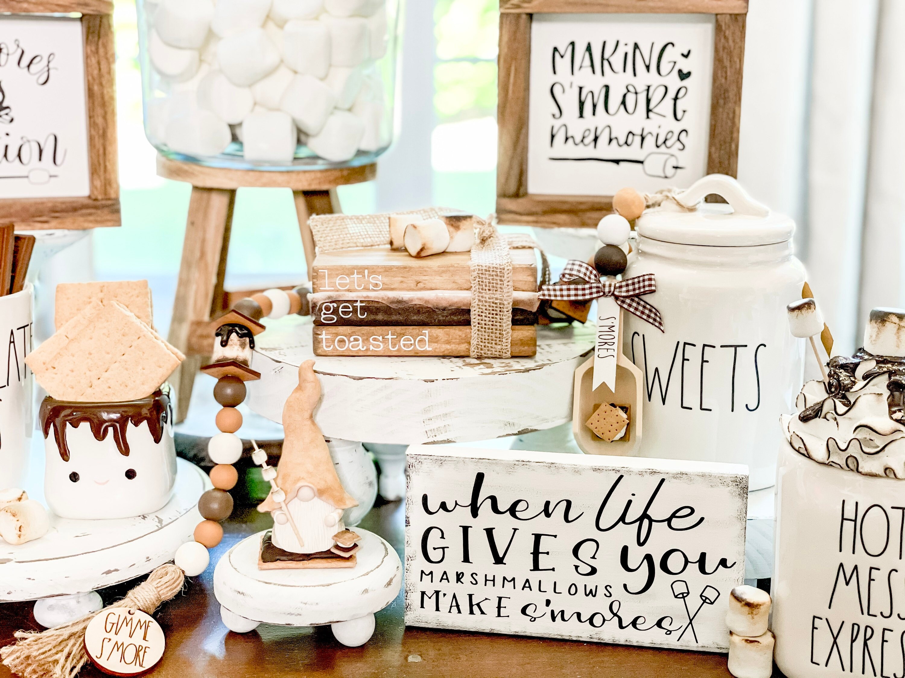 Smores Sign Smores Decor Fall Decor Smores Theme - Etsy