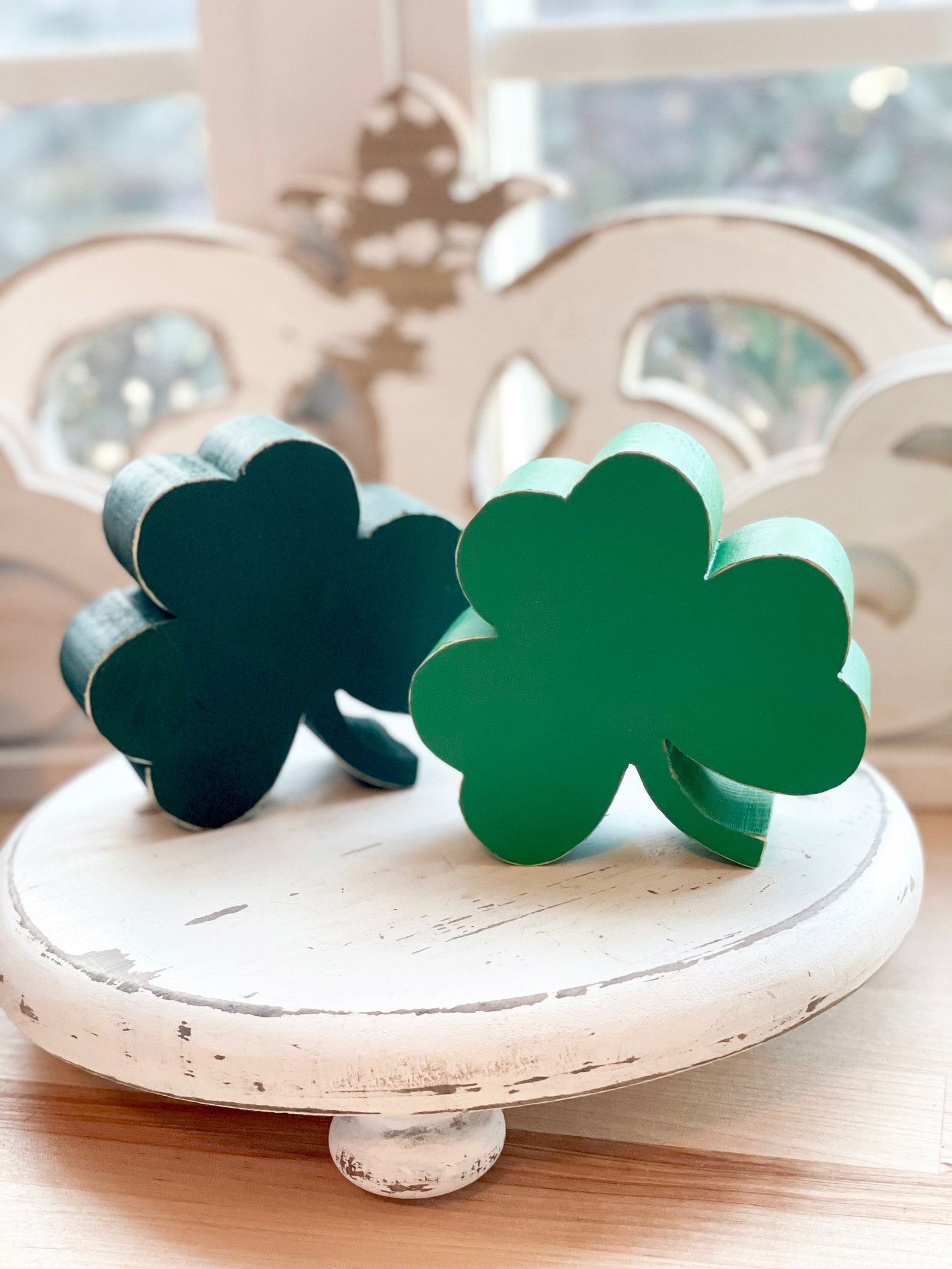 Wood Shamrock, Shamrock Decor, St. Patrick’s Decor, St. Patrick’s ...