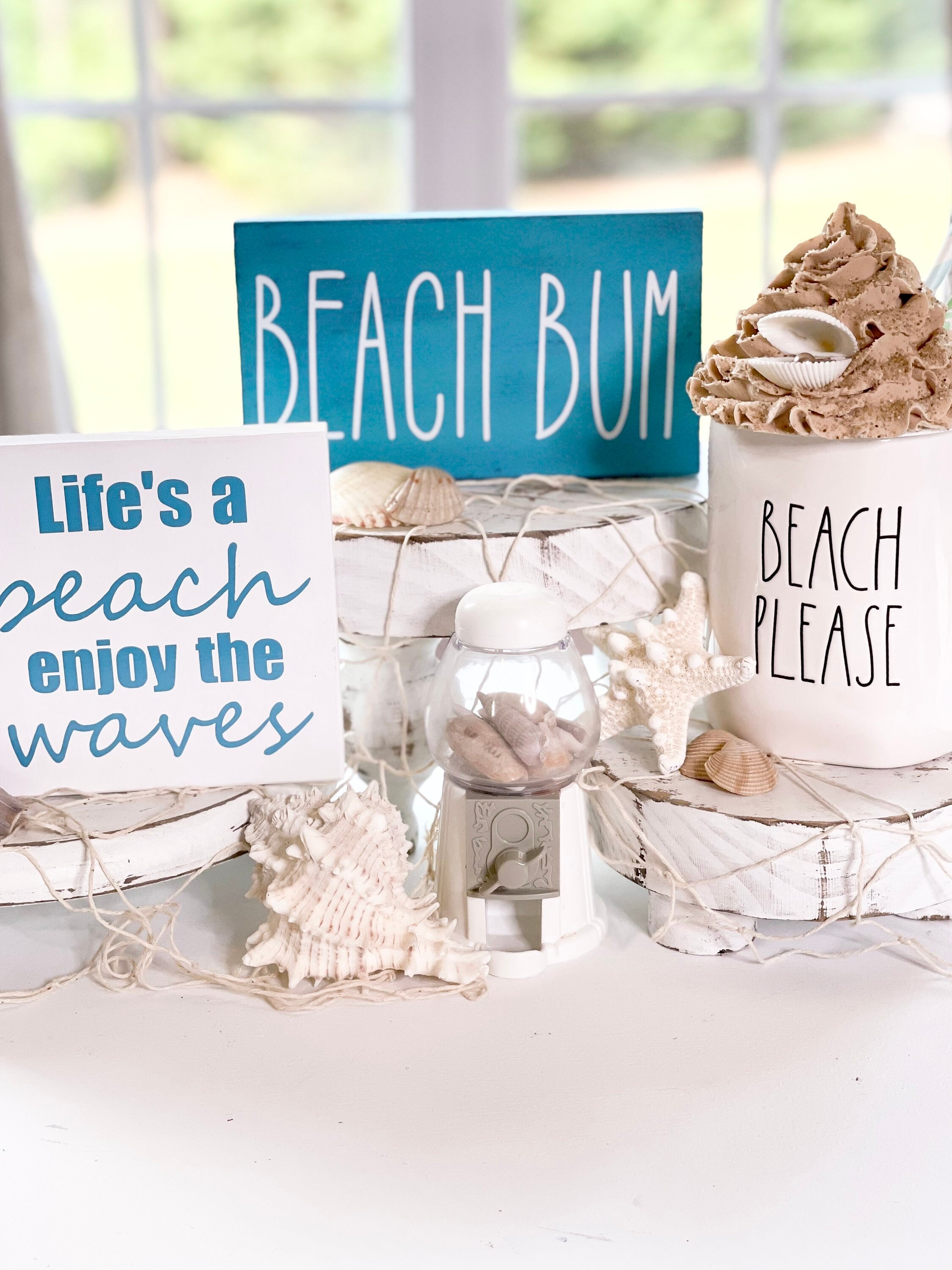Beach sign beach decor summer decor beach theme Farmhouse | Etsy