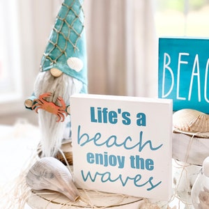 Beach Sign, Beach Decor, Summer Decor, Beach Theme, Farmhouse Signs ...