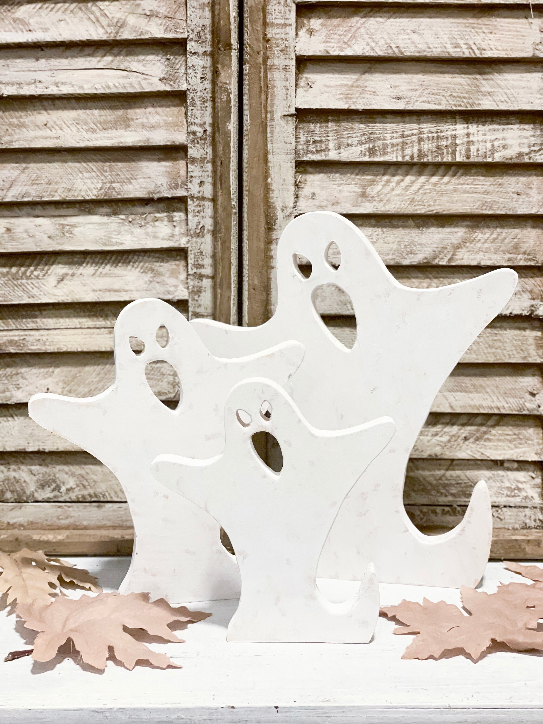 Wood Ghost, Ghost Decor, Halloween Decor, Spooky Decor, Halloween ...