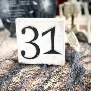 Halloween Decor, Halloween Sign, 31, October 31, Vintage Halloween ...