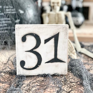 Halloween Decor, Halloween Sign, 31, October 31, Vintage Halloween ...