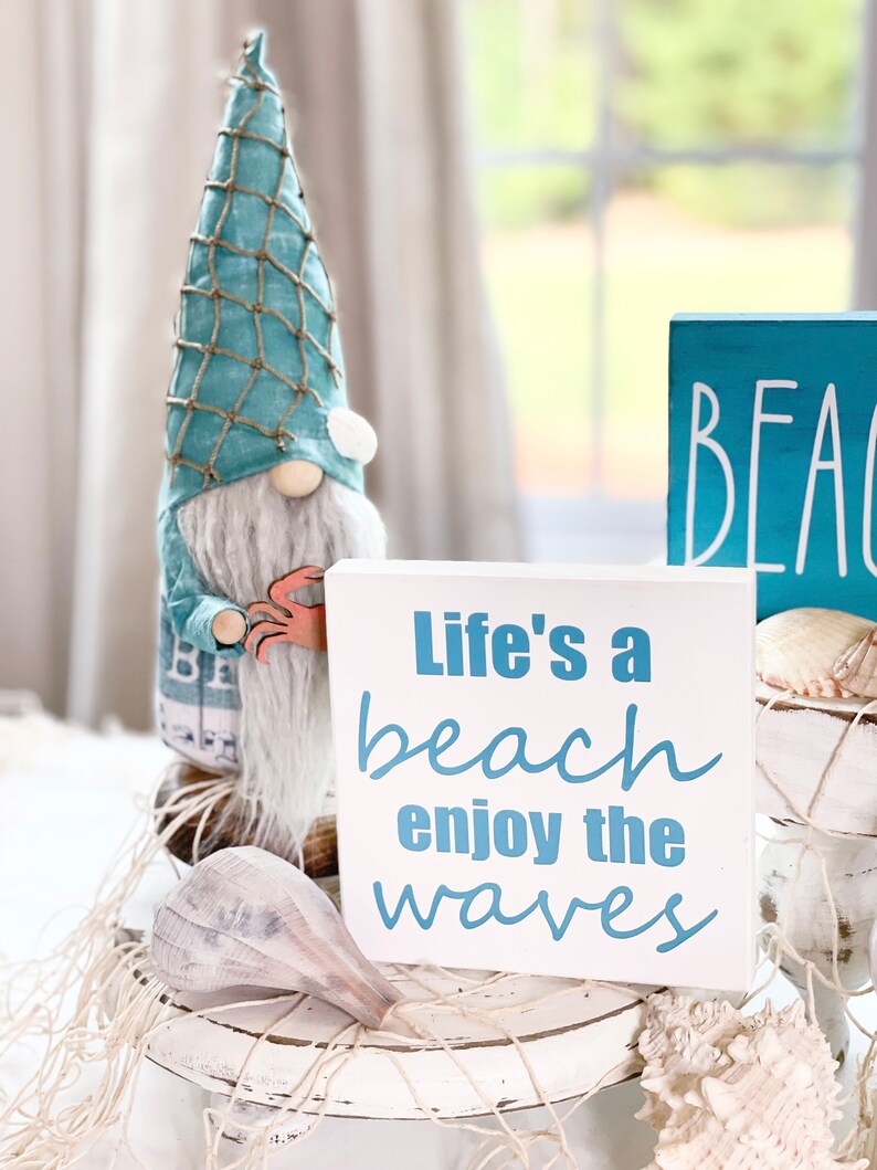 Beach Sign Beach Decor Summer Decor Beach Theme Farmhouse - Etsy