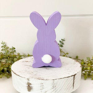 Wooden Bunny, Bunny, Easter Decor, Spring Decor, Easter Tiered Tray ...