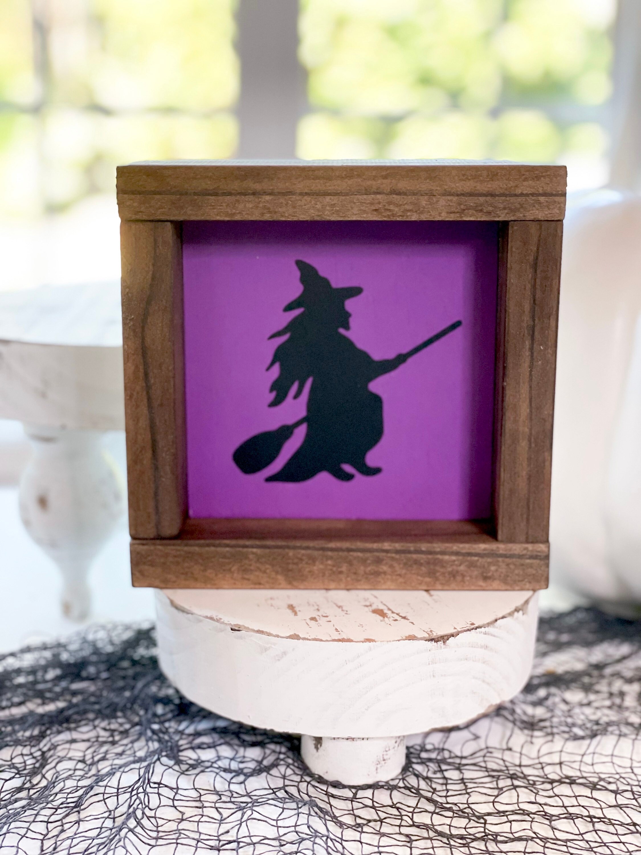 Halloween Decor, Halloween Sign, Witch Sign, Witch Theme, Farmhouse ...