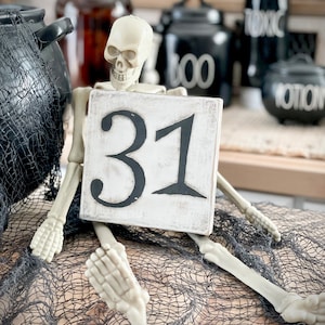 Halloween Decor, Halloween Sign, 31, October 31, Vintage Halloween ...