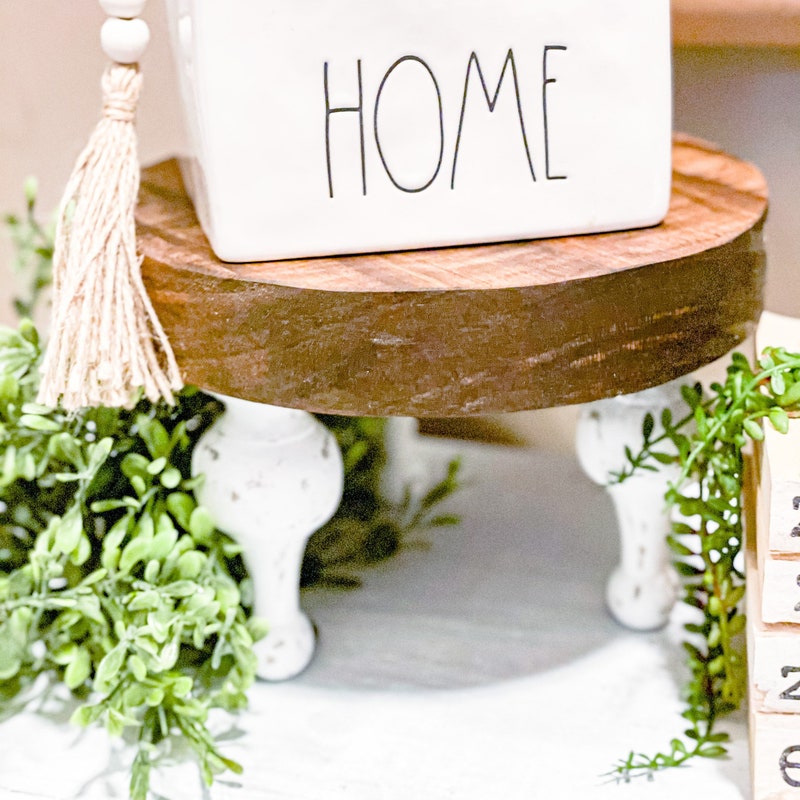 Wood Table Riser Round - Etsy