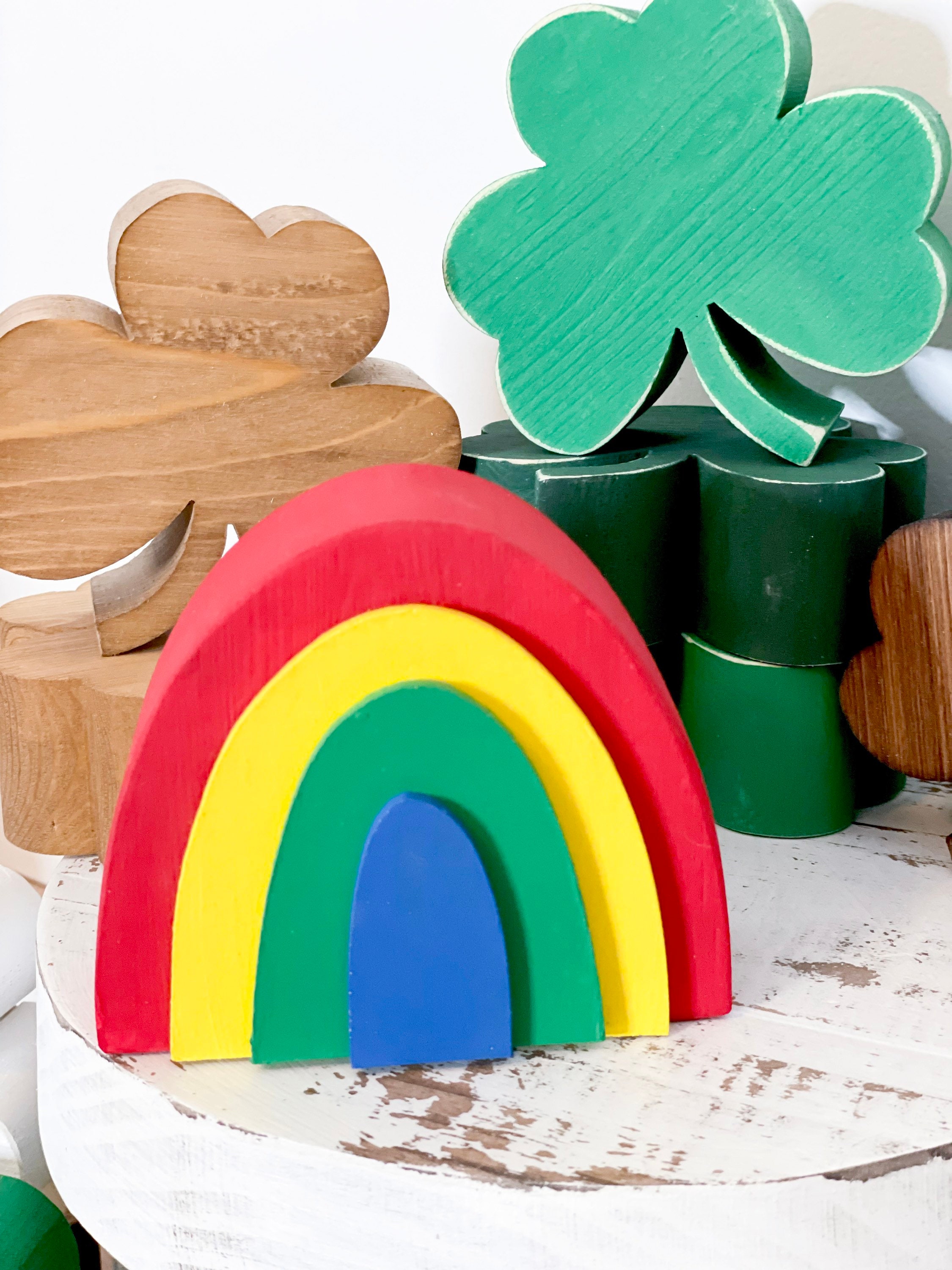 Rainbow Rainbow Decor Wooden Rainbow St Patricks Day | Etsy